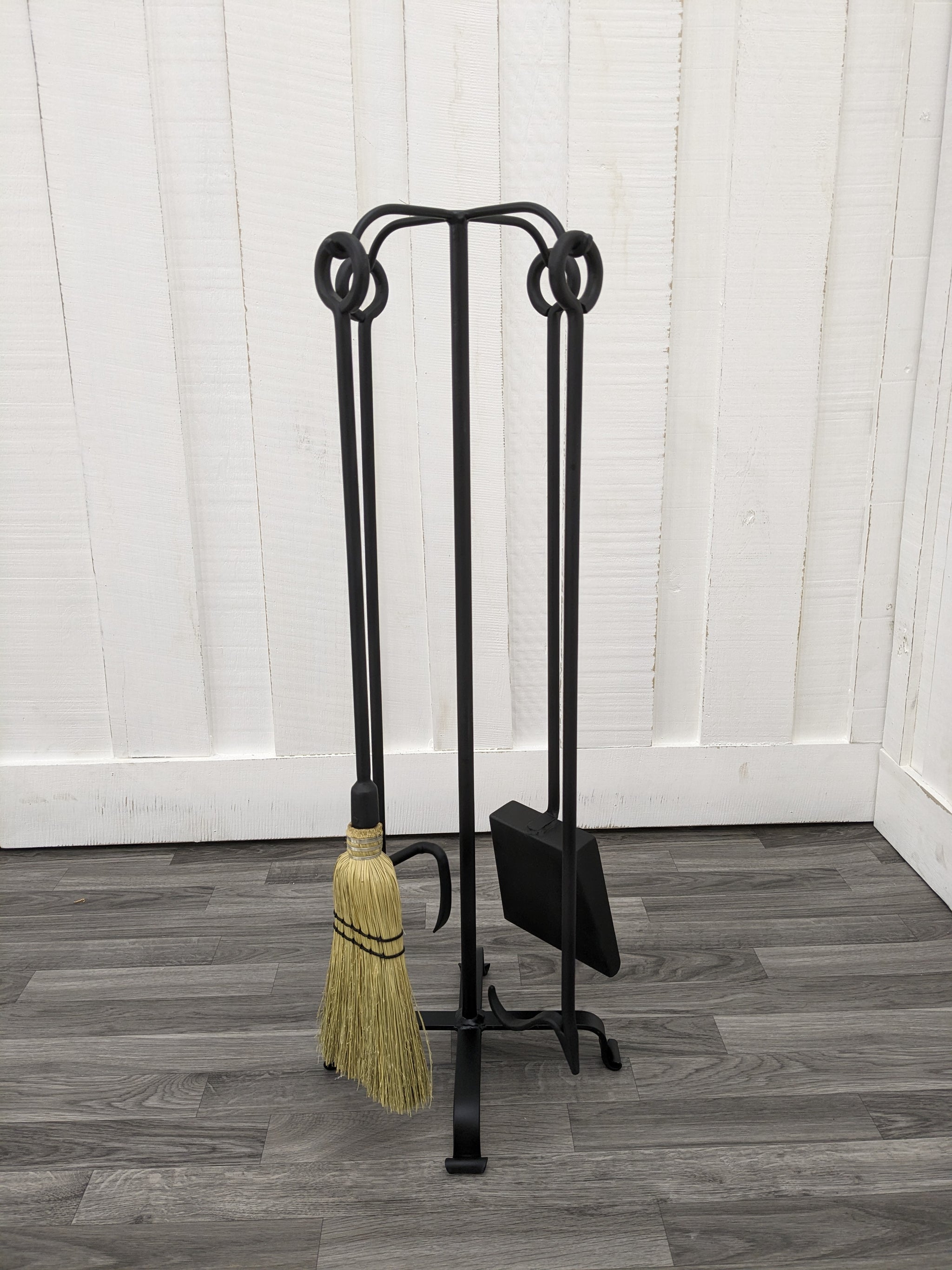 Ash Fireplace Toolset – Gable Valley Wrought Iron